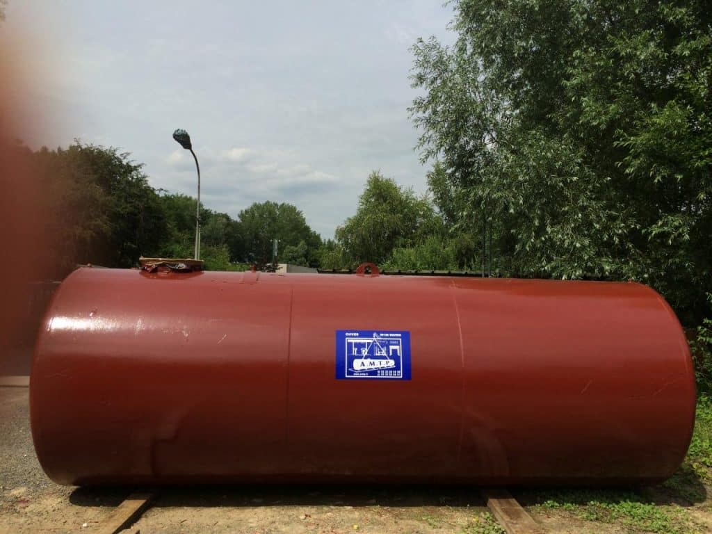 CUVE 15 000 L D'OCCASION DOUBLE ENVELOPPE/PAROI - AMTP
